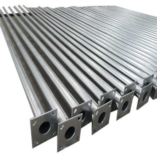 China 3-15 Meters Hot Dip Galvanized Steel Pole For High Mast Light ...