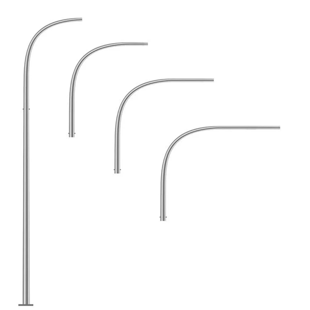 China Custom Single Arm Street Light Pole manufacturers and suppliers ...